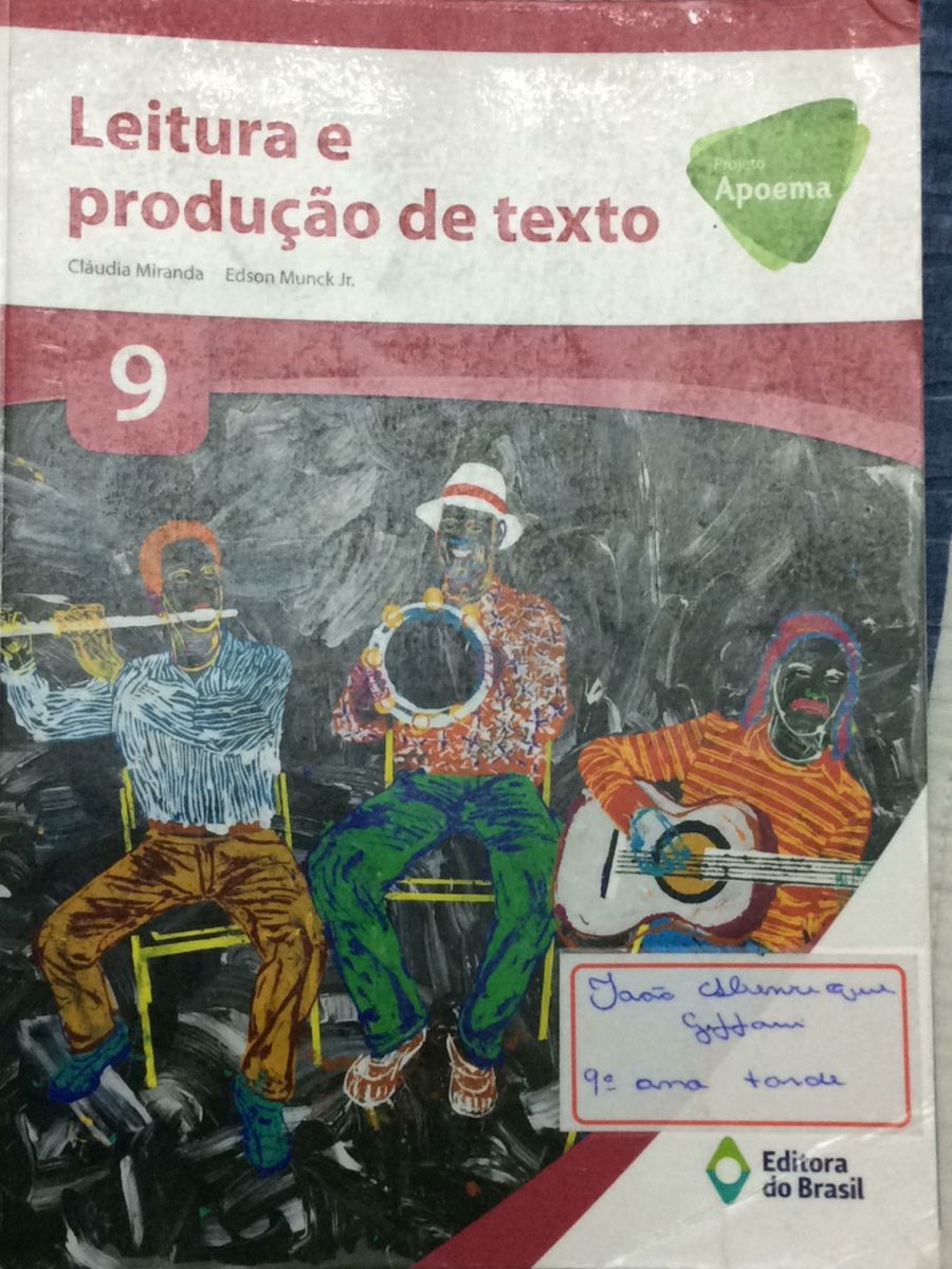 Livro Escolar Leitura e Produção de Texto | Livro Editora Do Brasil ...