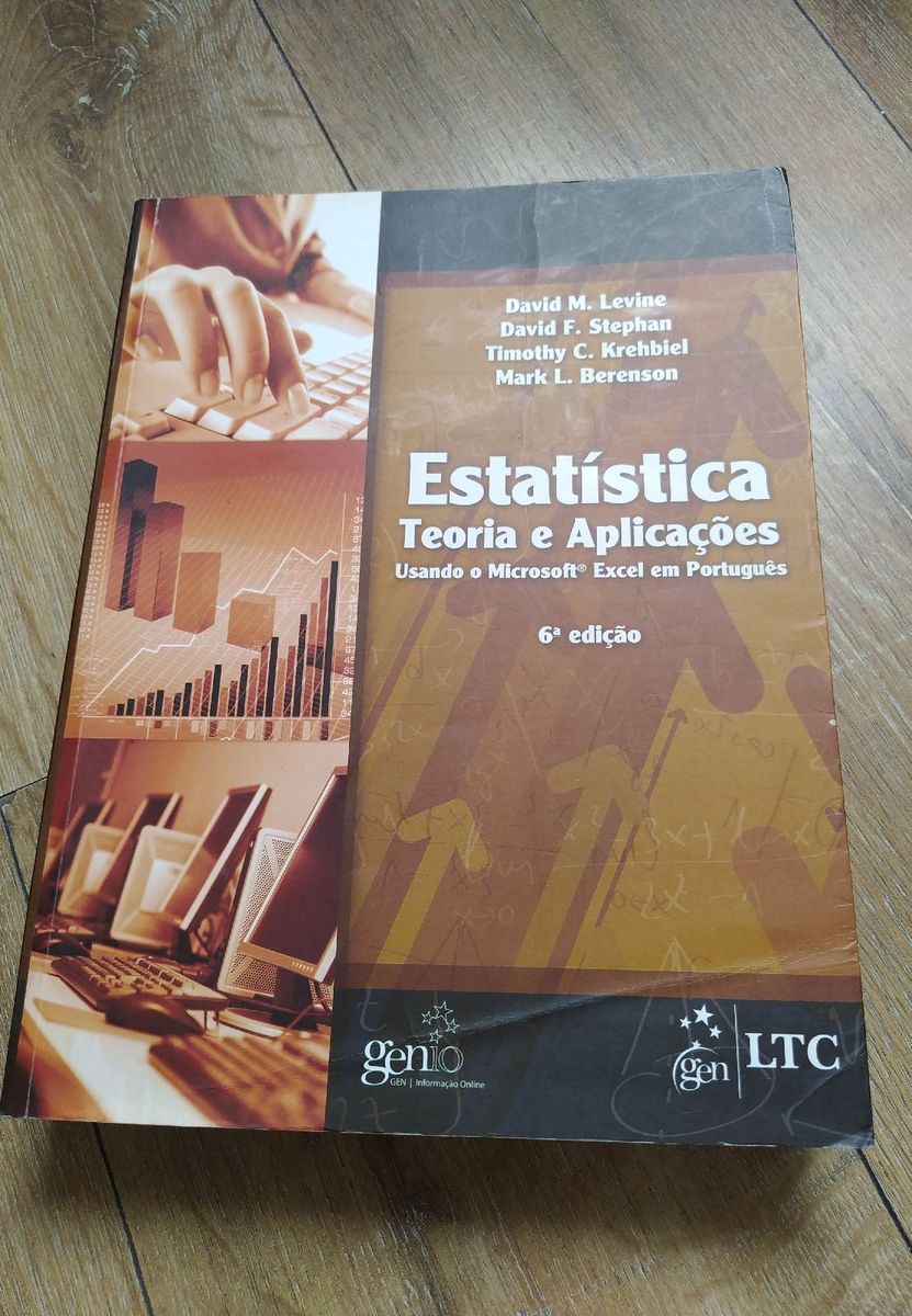 Livro Estatística, Teoria e Aplicações Usando O Microsoft Excel em ... Livro Estatística, Teoria e Aplicações Usando O Microsoft Excel em ...