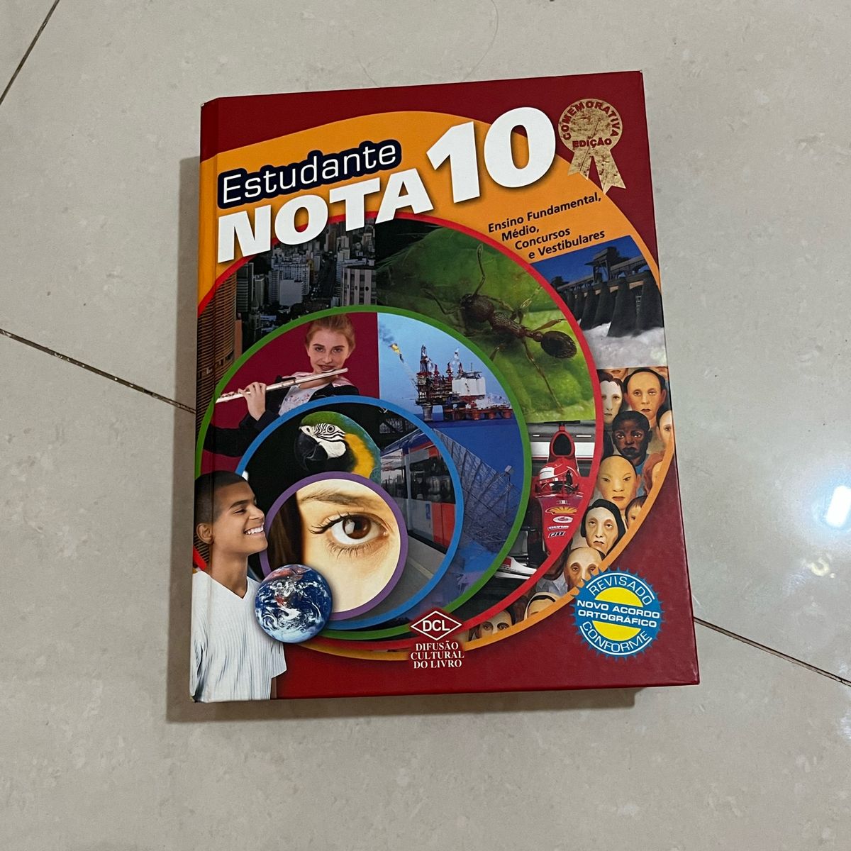 Livro Estudante Nota 10 (edição Comemorativa) | Livro Dcl Nunca Usado ...