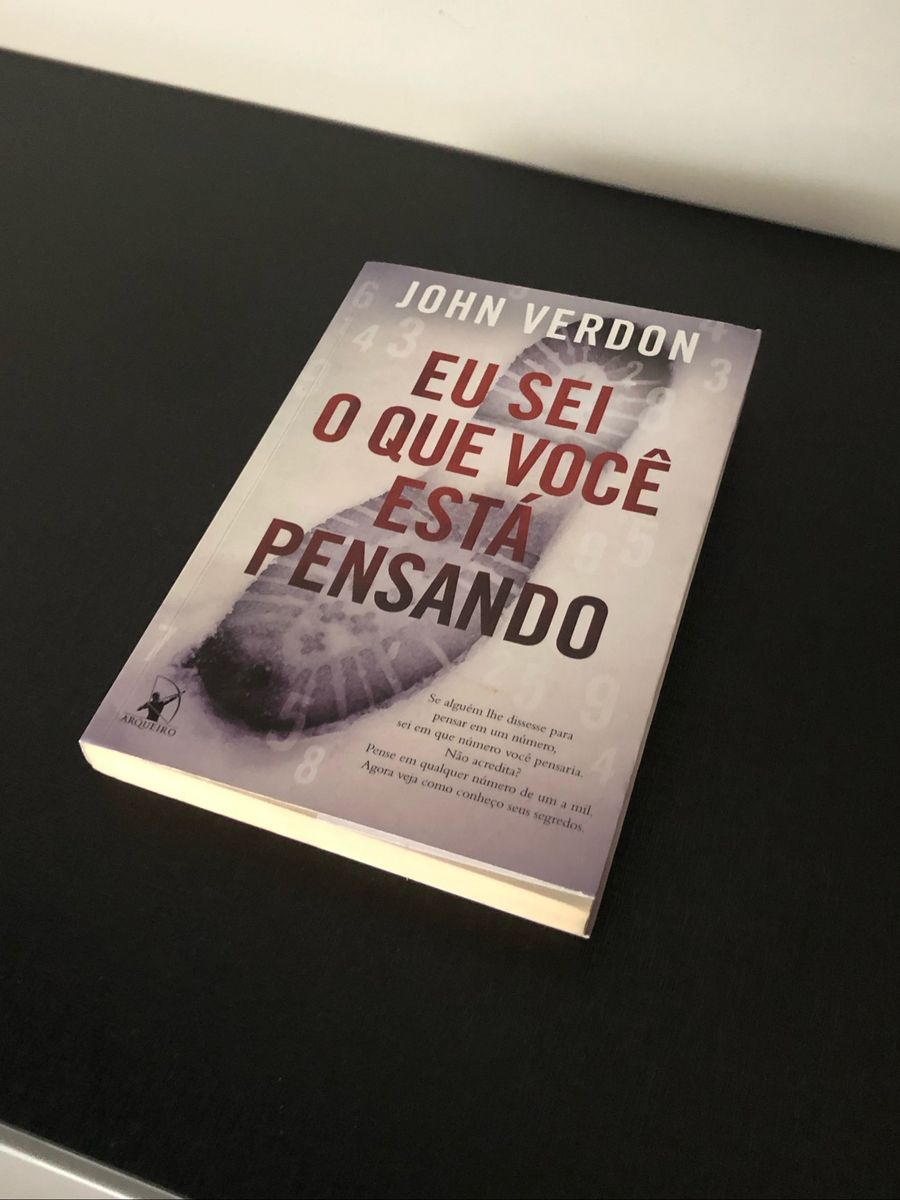 Livro Eu Sei O Que Você Está Pensando | Livro Editora Arqueiro Usado ... Livro Eu Sei O Que Você Está Pensando | Livro Editora Arqueiro Usado ...
