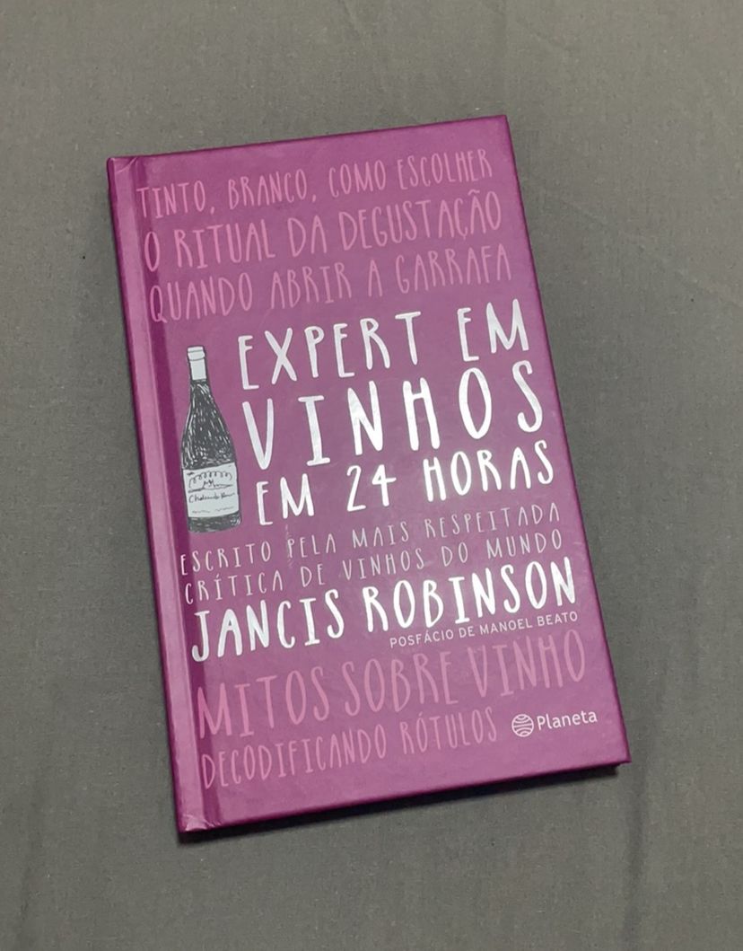 Livro: Expert em Vinhos em 24 Horas | Livro Planeta Nunca Usado 73126977 | enjoei