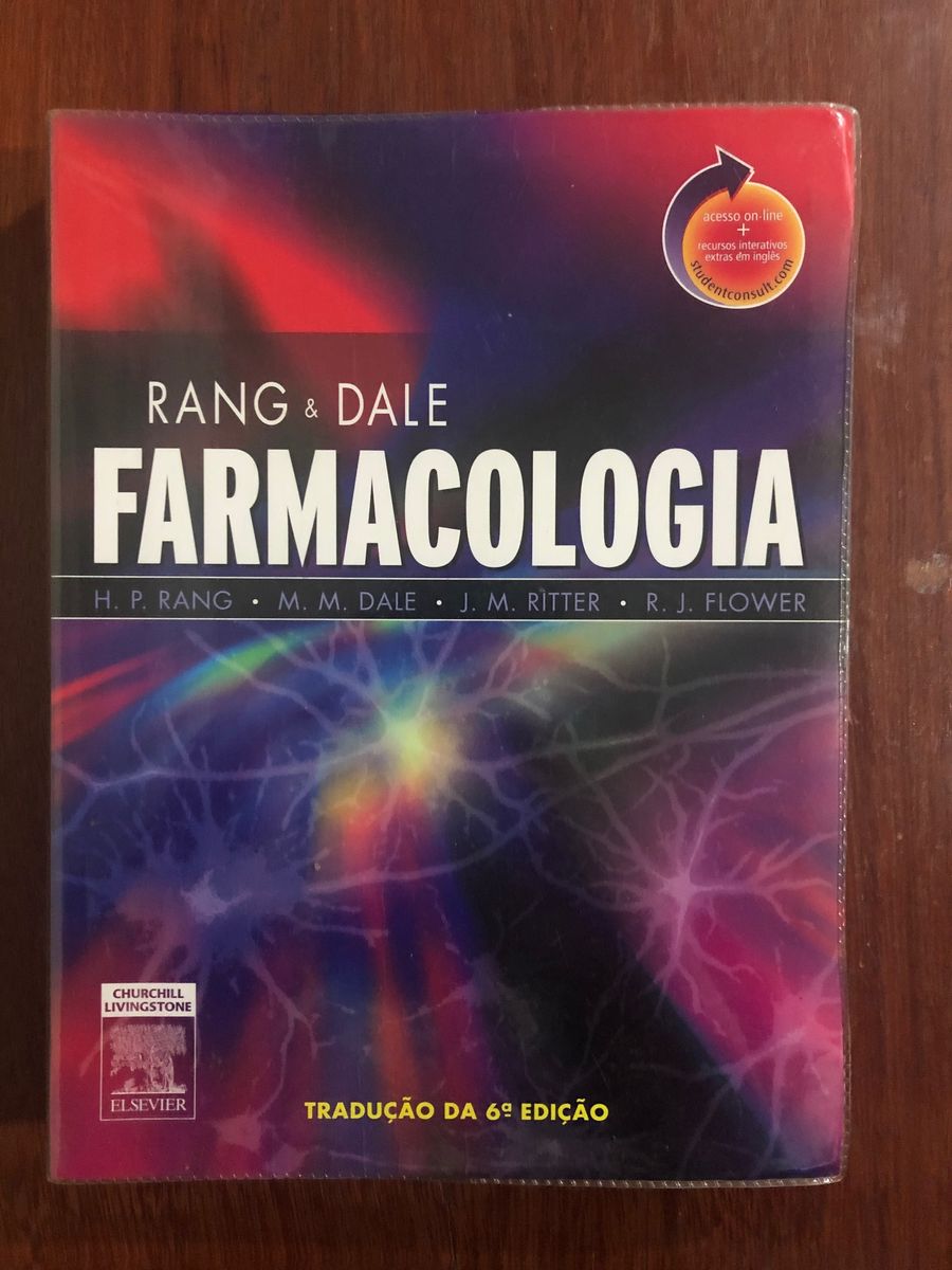 Livro Farmacologia - Rang & Dale + Capa Protetora do Livro | Livro ...