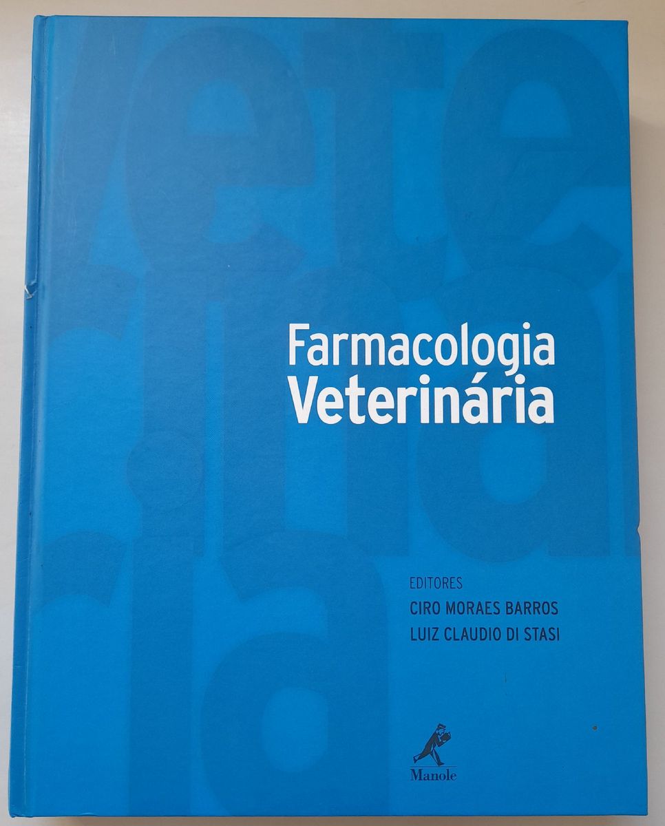 Livro Farmacologia Veterinária. Ed 2012. Editores Ciro Moraes Barros ...