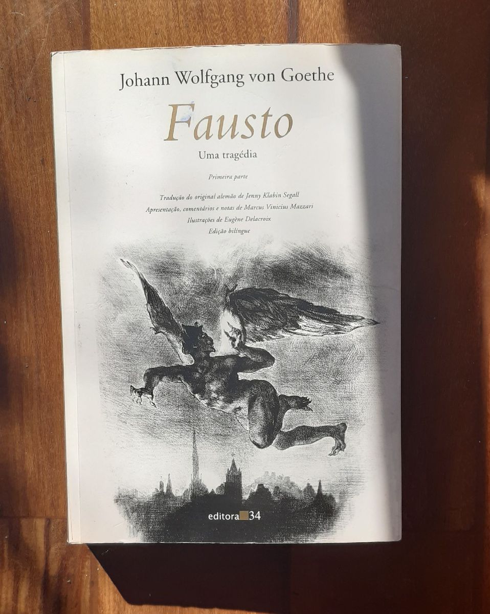 Livro Fausto, de Goethe | Livro Editora 34 Usado 41027432 | enjoei