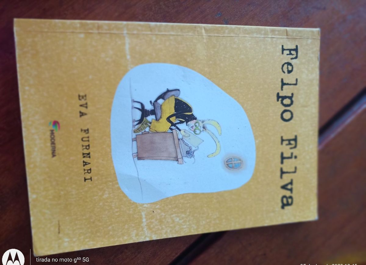 Livro Felpo Filva Paradidático | Livro Editora Moderna Usado 80272257 ...