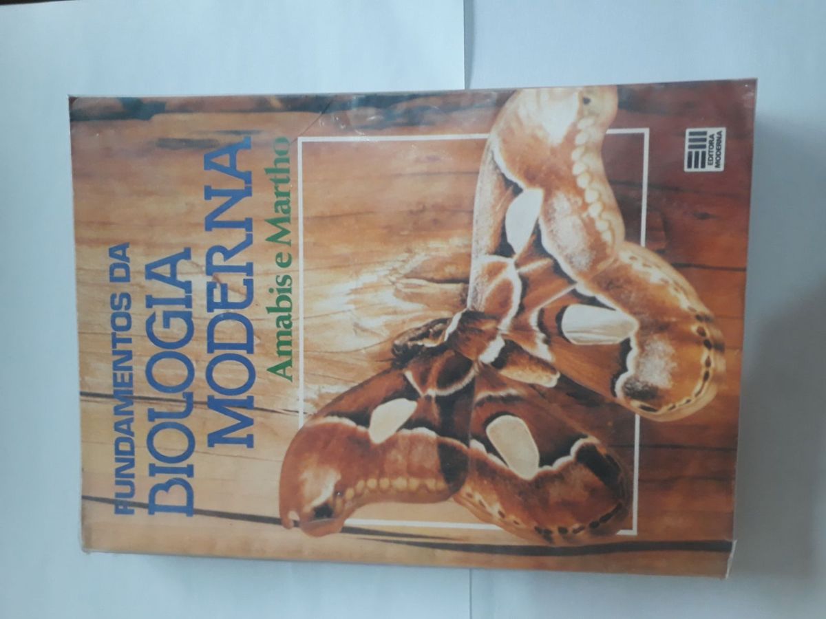 Livro Fundamentos da Biologia Moderna Amabis e Martho | Livro Moderna ...