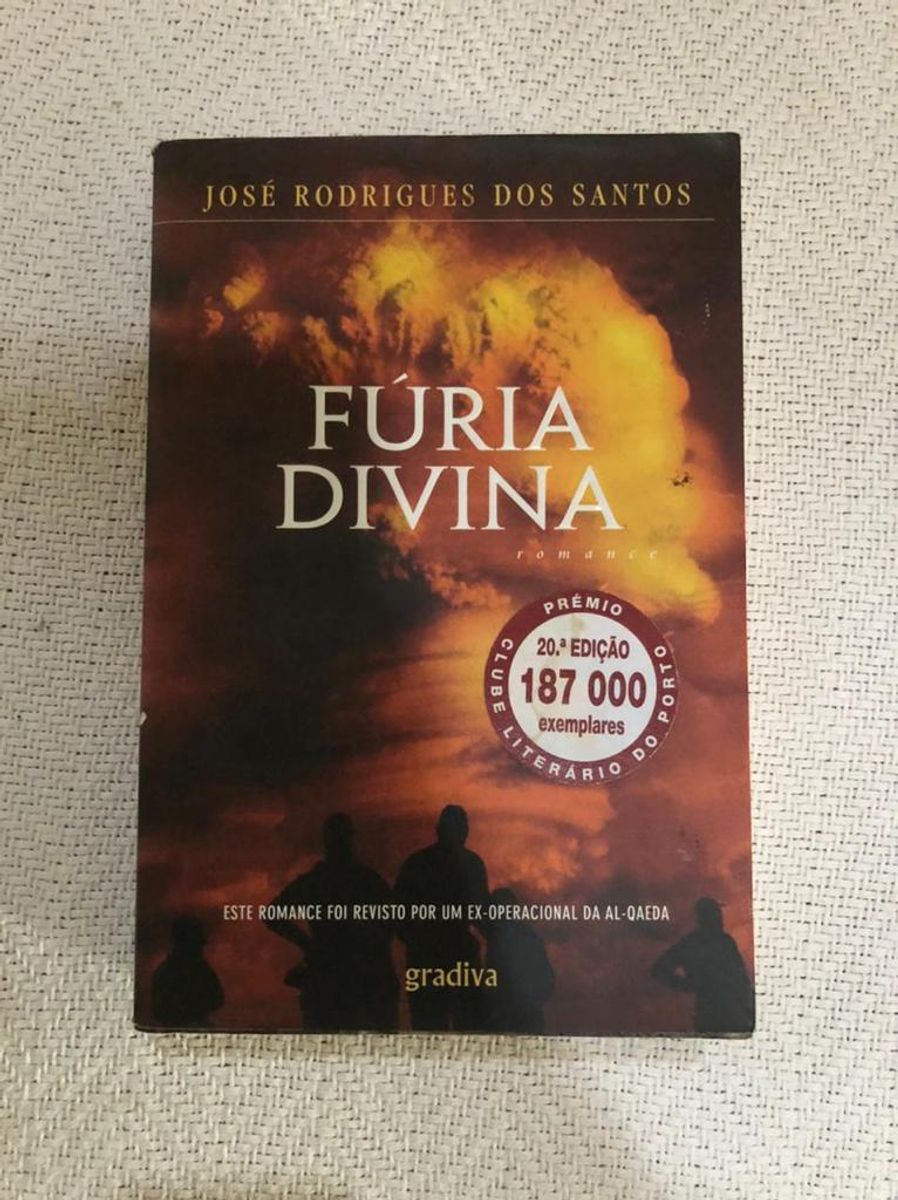 Livro Fúria Divina, de José Rodrigues Dos Santos | Livro Editora ...
