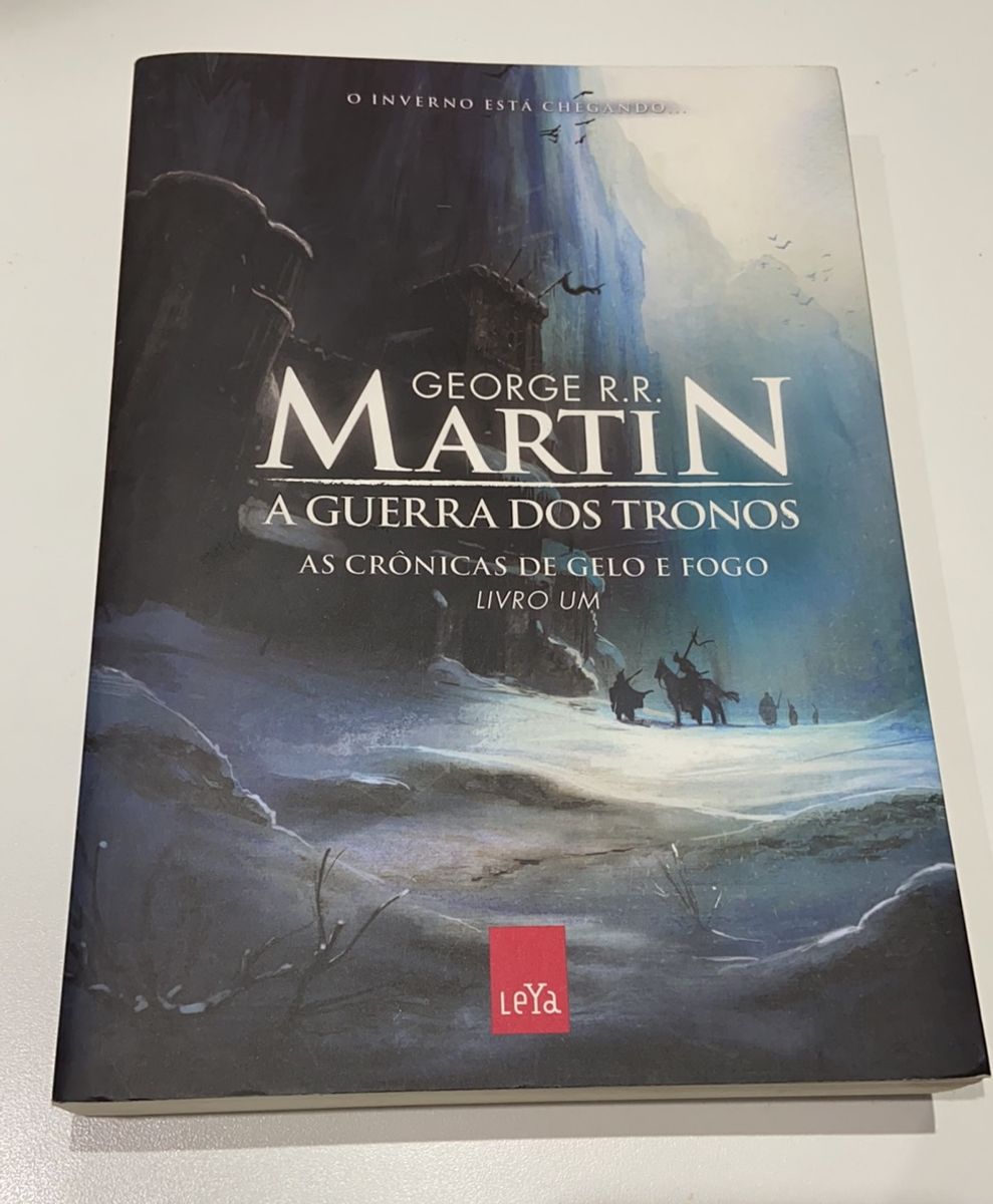 Livro Game Of Thrones a Guerra Dos Tronos George Martin | Livro Leya ...