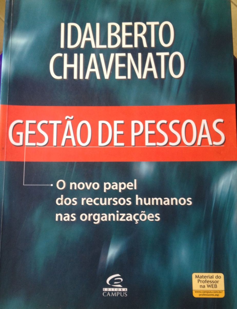 Livro Gestão de Pessoas - O Novo Papel Dos Recursos Humanos Nas ...