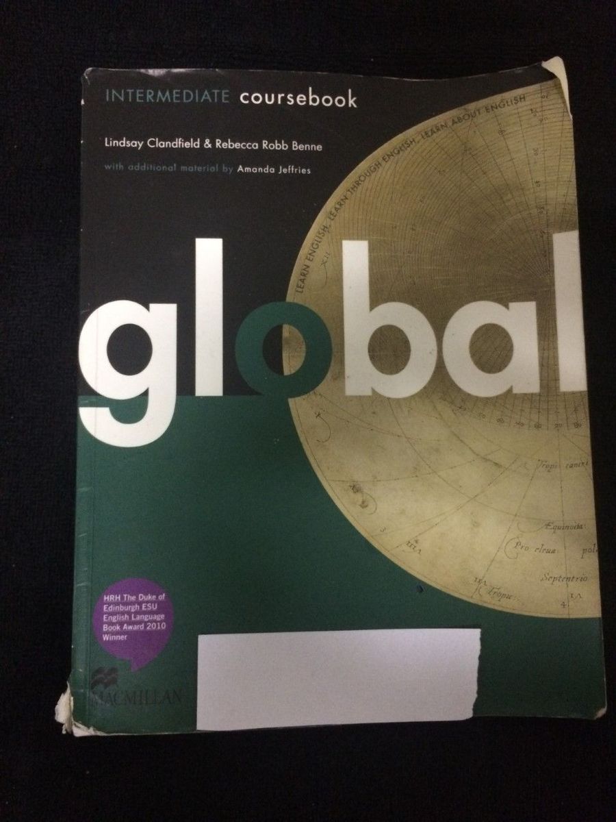 Livro Global Inglês Intermediate, Coursebook, Macmillan | Livro Mcmillan Usado 43207538 | enjoei