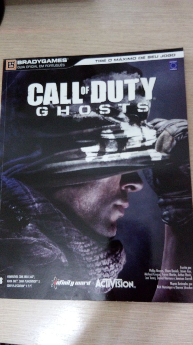 Livro: Guia Call Of Duty Ghosts - Oficial Portugues Intacto | Acessório ...