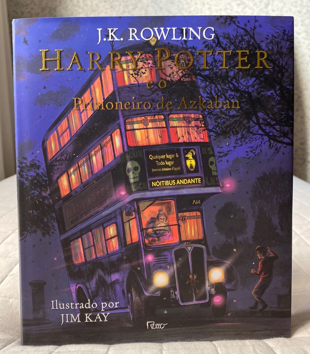 Livro Harry Potter e O Prisioneiro de Azkaban Ilustrado Jim Kay | Livro ...