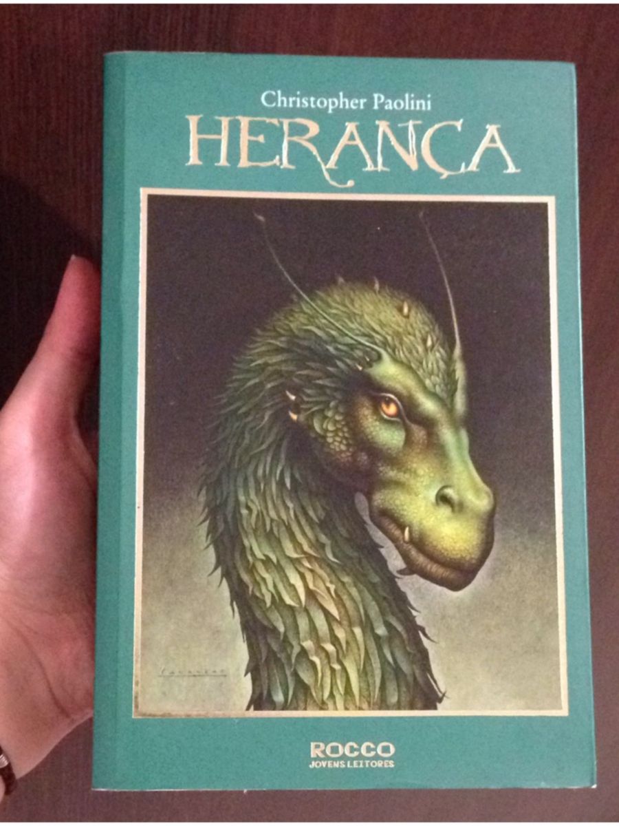 Livro Herança - Christopher Paolini (último Livro da Saga Eragon ...