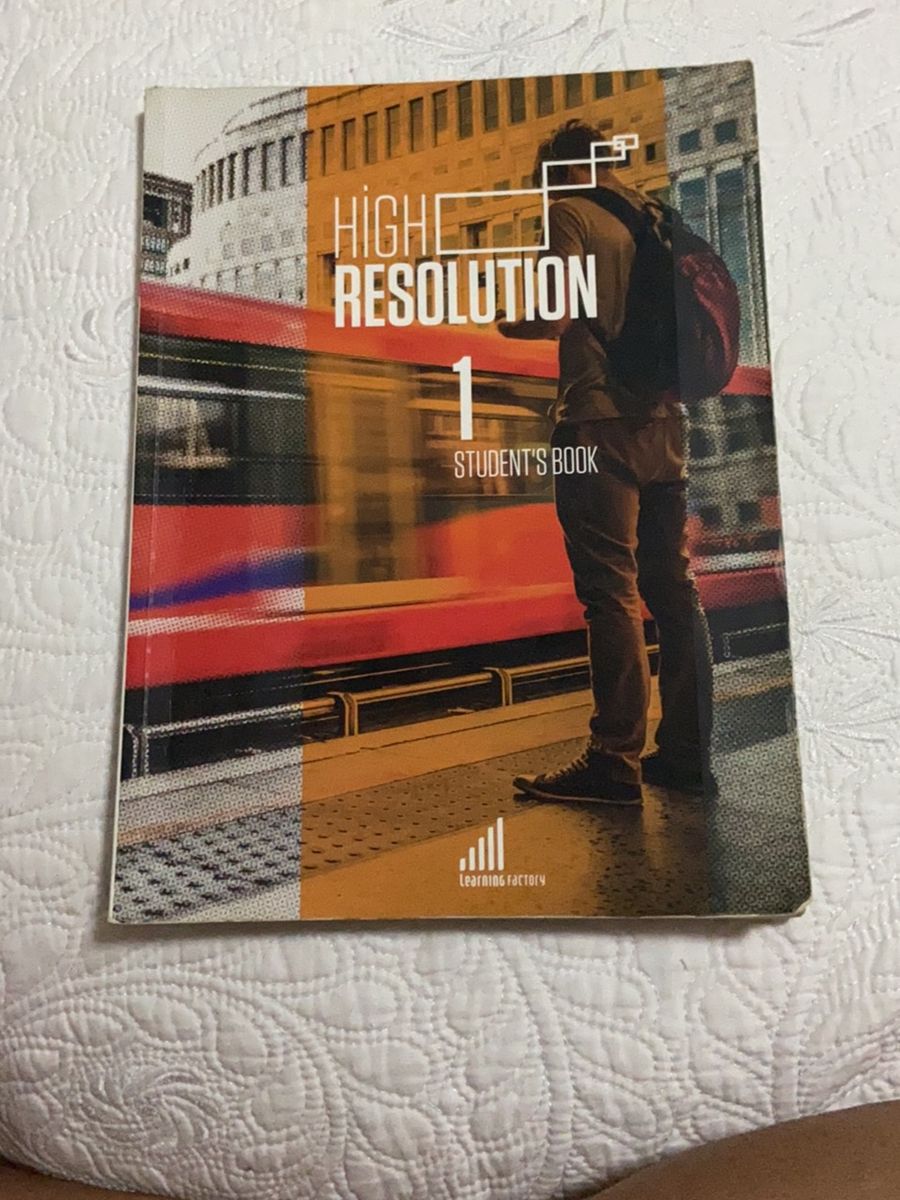 Livro High Resolution 1 Student Book | Livro Learning Factory Usado ...