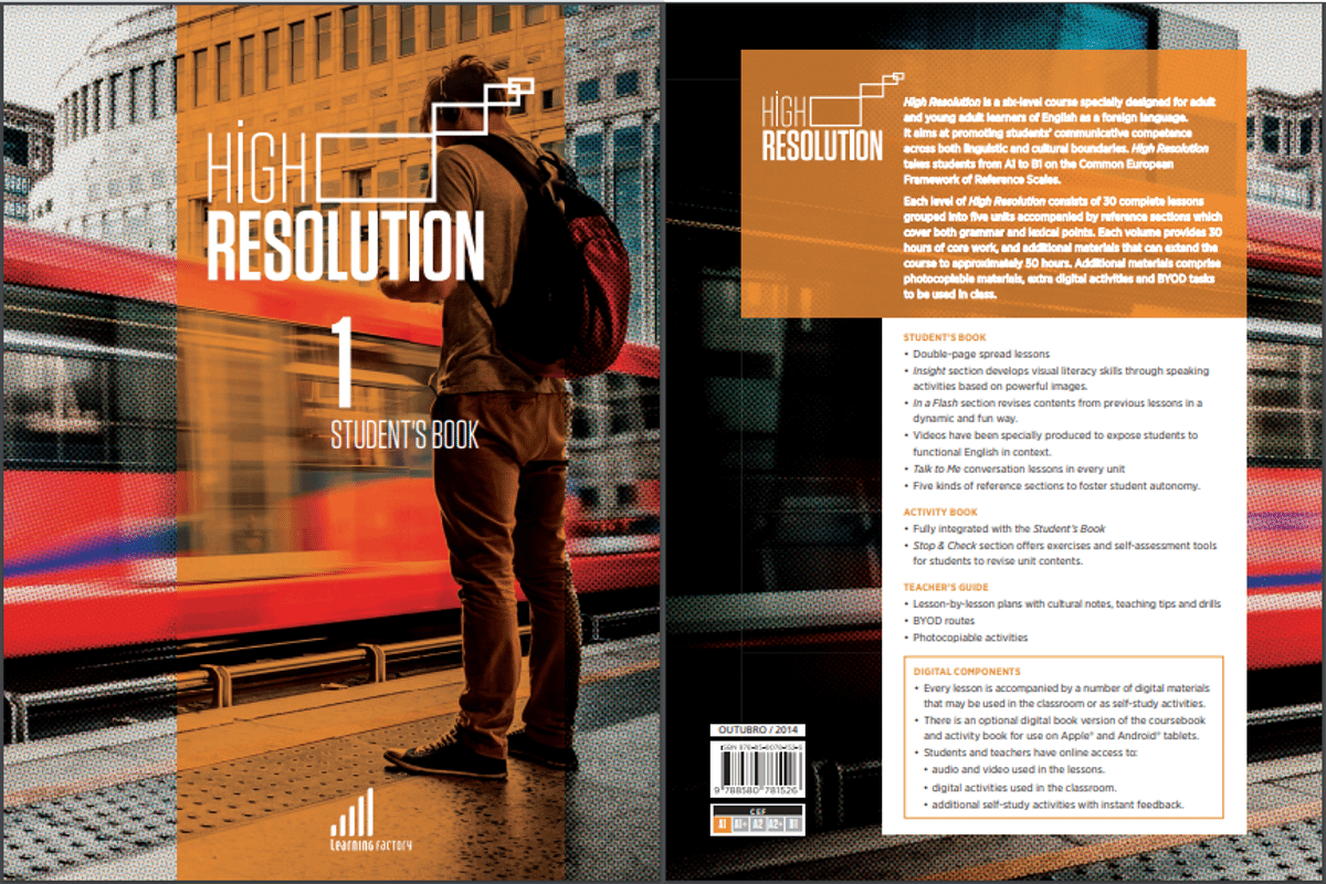 Livro High Resolution 1 | Livro Learning Factory Usado 46588519 | enjoei