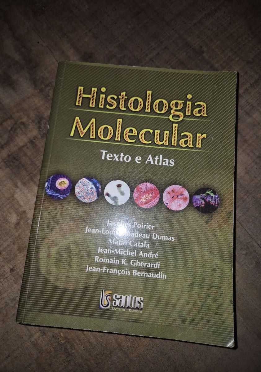 Livro Histologia Molecular Texto e Atlas | Livro Livro Usado 113600317 ...