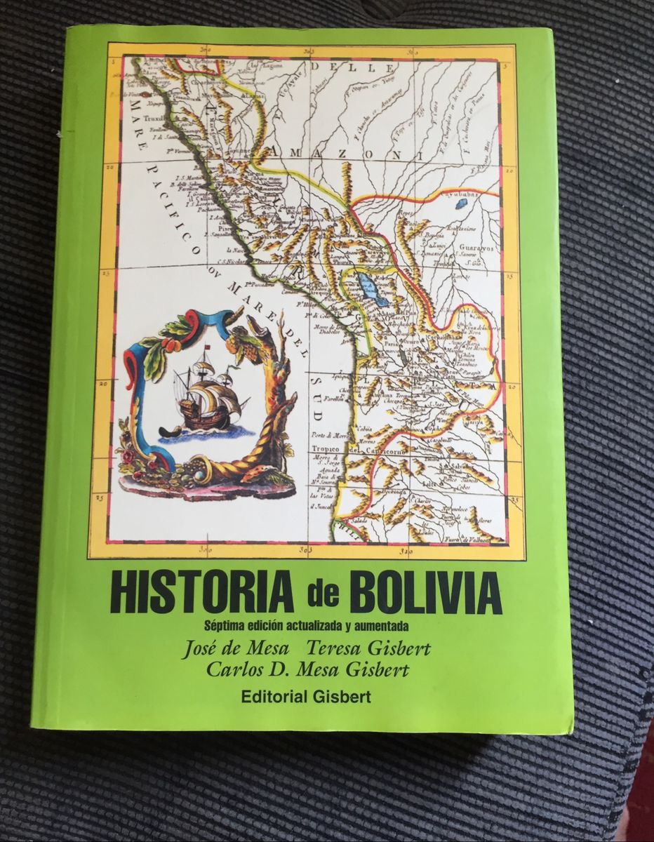 Livro História de Bolívia , Sétima Edição Atualizada e Aumentada ...