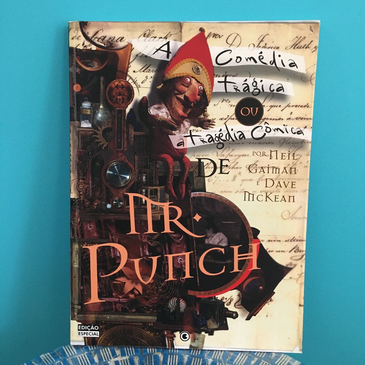 Livro Historia em Quadrinhos Mr Punch Neil Gaiman Dave Mckean | Livro ...