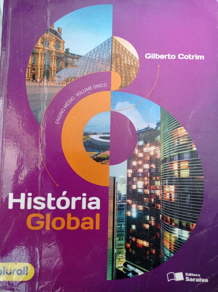 Livro História Global - Gilberto Cotrim | Livro Editora Saraiva Usado ...