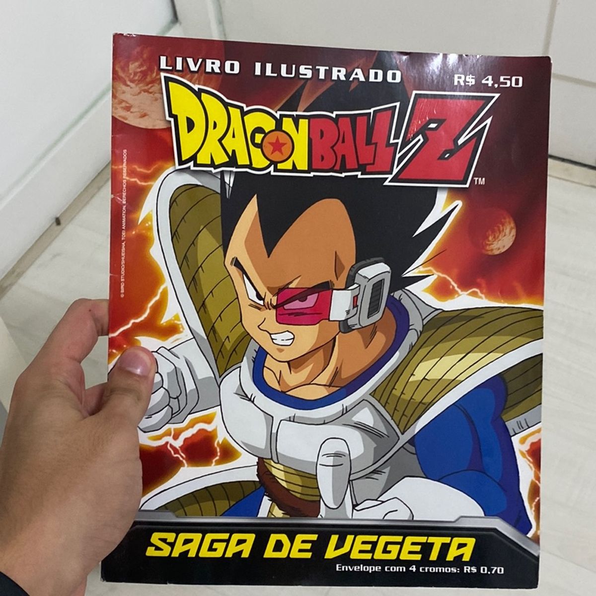 Livro Ilustrado Dragon Ball Z Saga de Vegeta | Livro Usado 84854357 ...