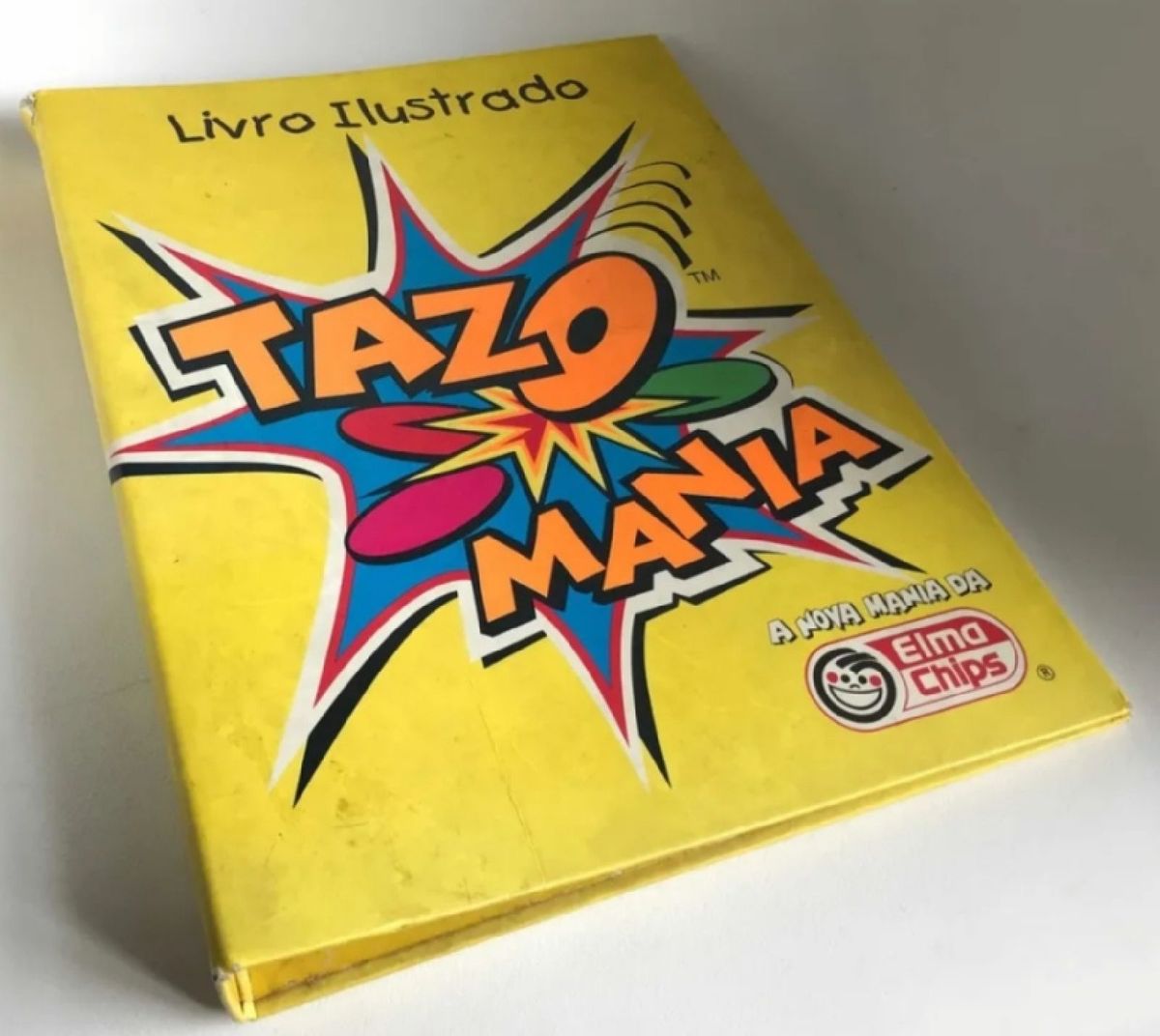 Livro Ilustrado Tazo Mania | Produto Masculino Elma Chips Looney Tunes ...
