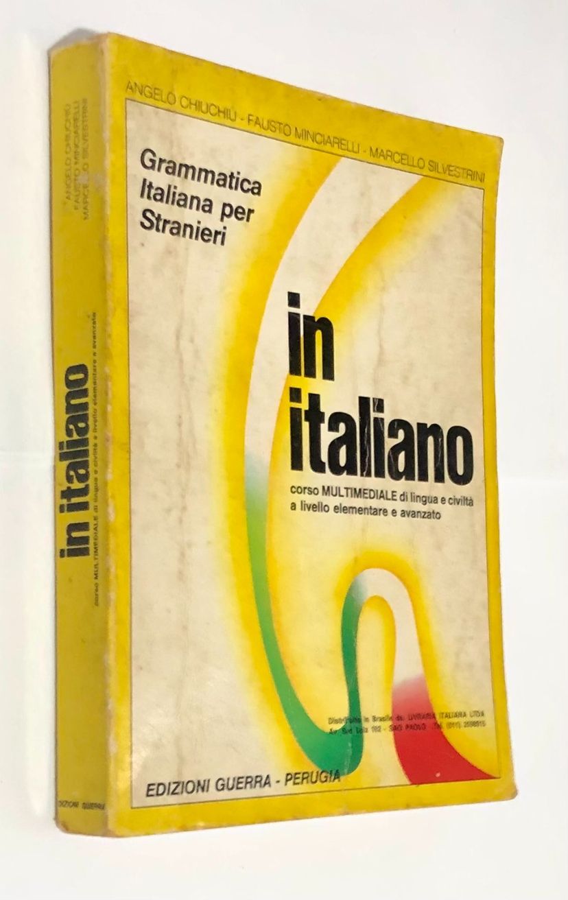 Livro In Italiano - Grammatica Italiana Per Stranieri | Livro Edizioni ...
