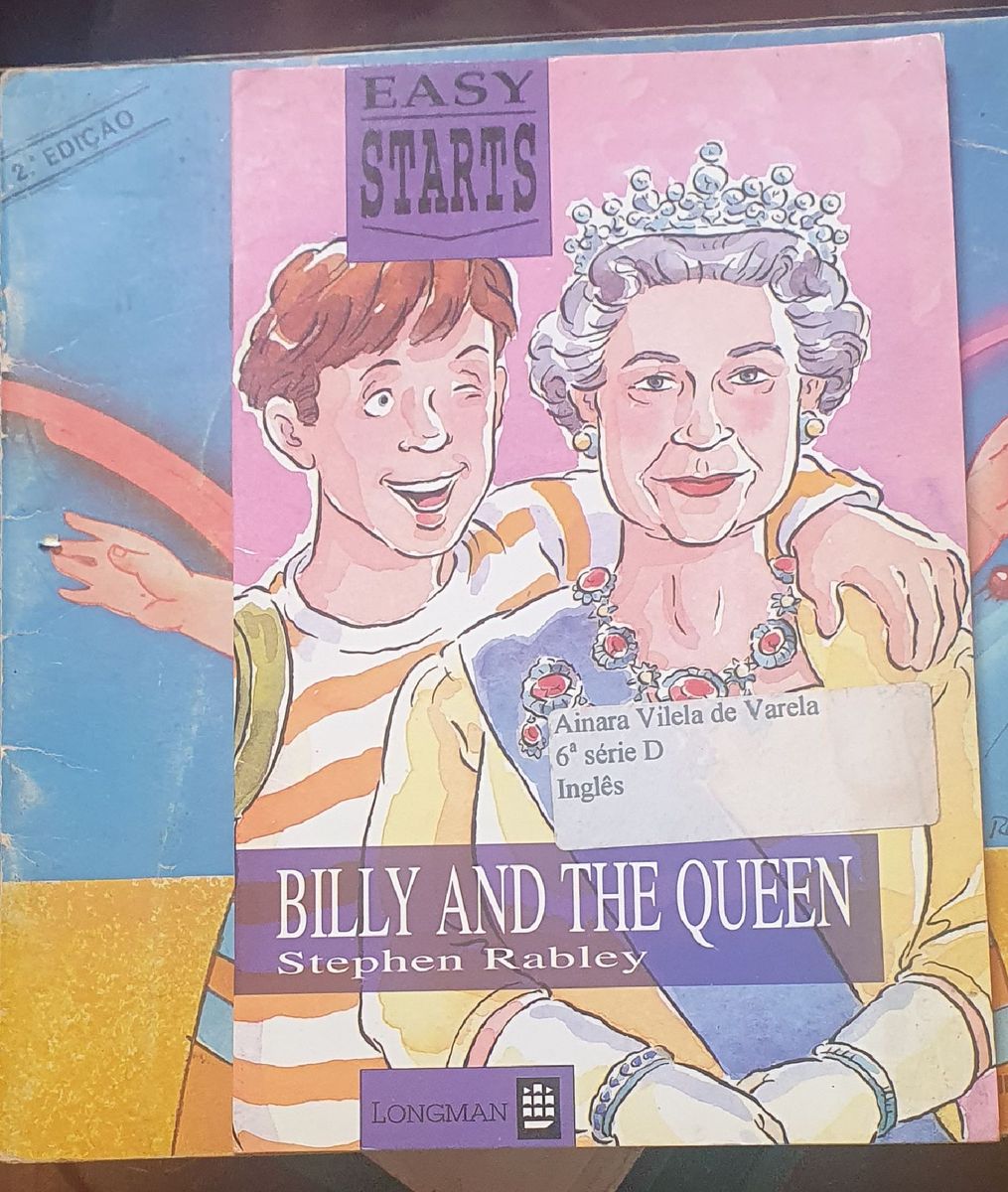 Livro Infantil em Inglês. Billy And The Queen | Livro Livro Usado ...