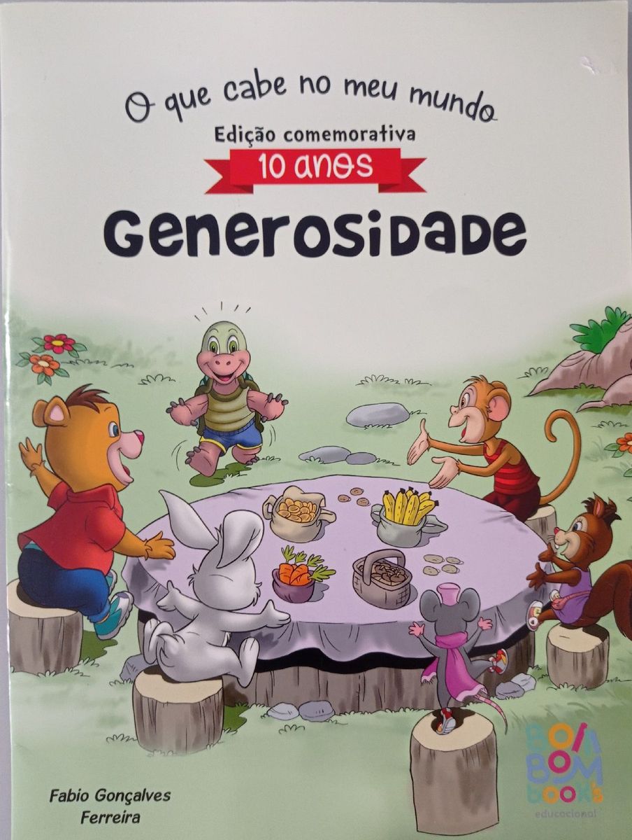 Livro Infantil O Que Cabe No Meu Mundo Generosidade | Item Infantil Bom ...