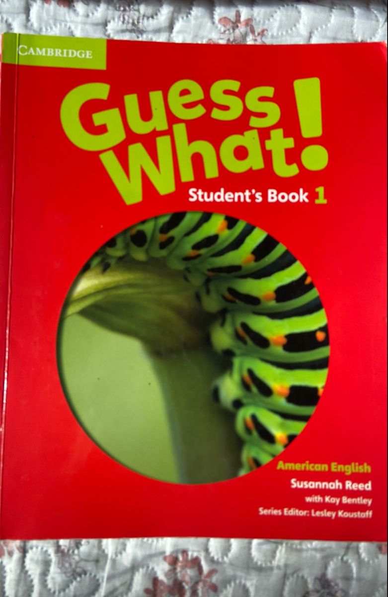 Livro Ingles Cambridge Guess What ! Students Book 1 | Livro Cambridge ...