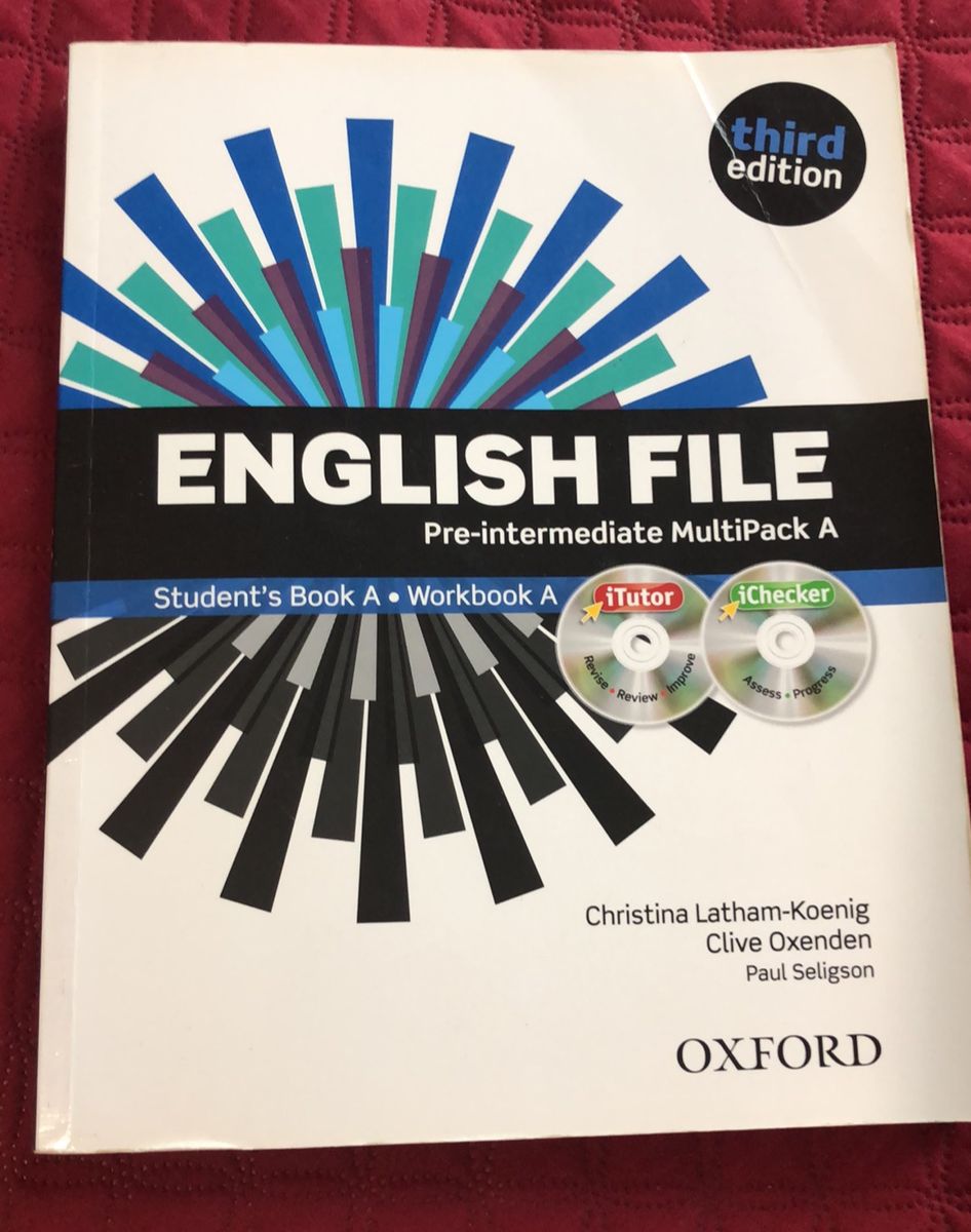 Livro Inglês English File Pre- Intermediate Multipack A | Livro Oxford ...