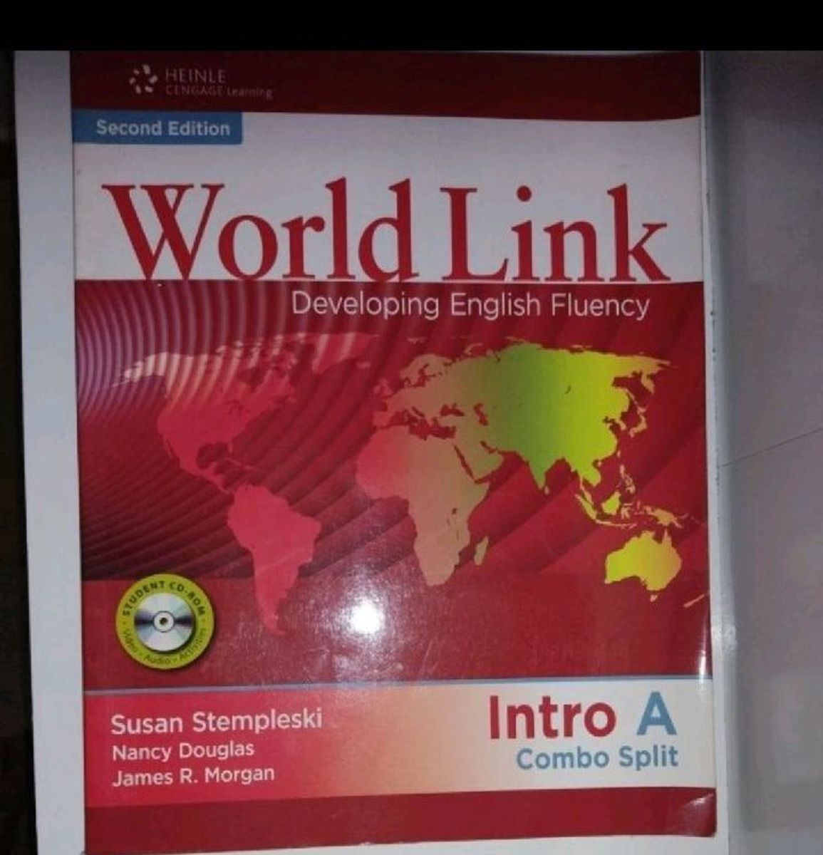 Livro Inglês World Link - Intro a Combo Split | Livro Usado 100742017 | enjoei