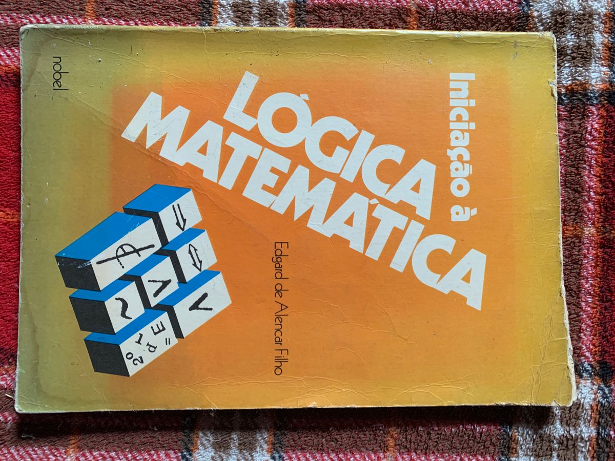 Livro Iniciação À Lógica Matemática | Livro Usado 69327370 | enjoei