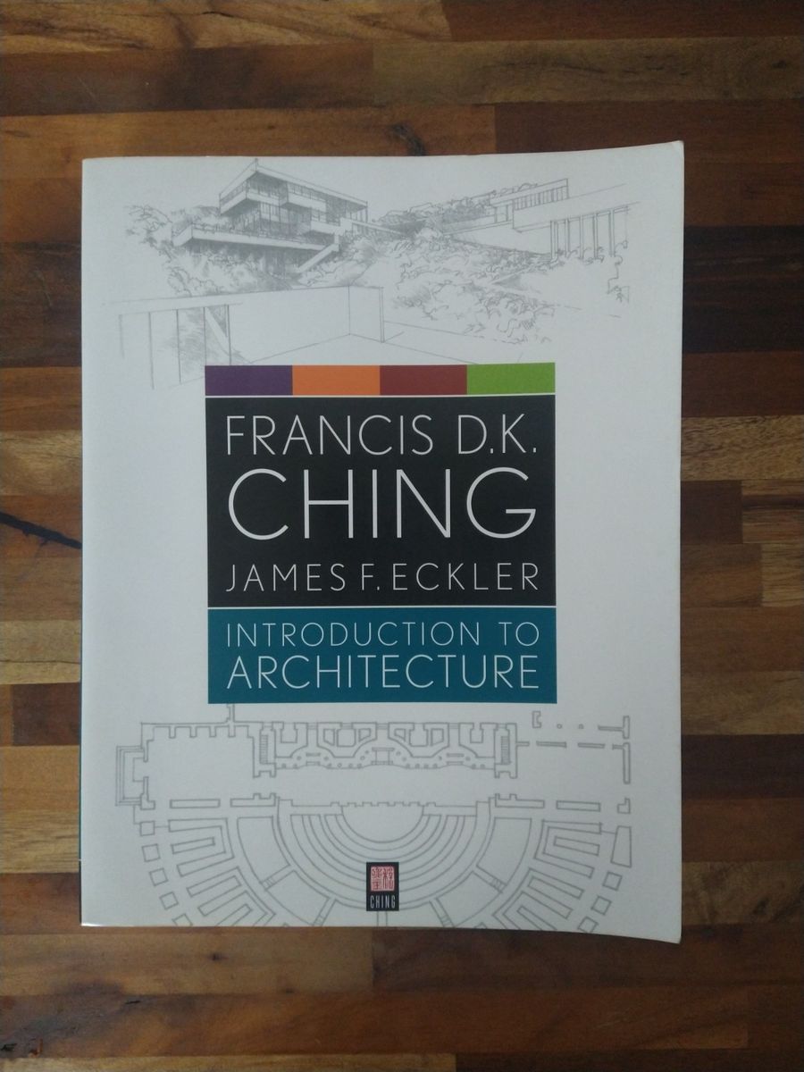 Livro Introdução À Arquitetura (francis Ching) em Inglês | Livro Usado ...