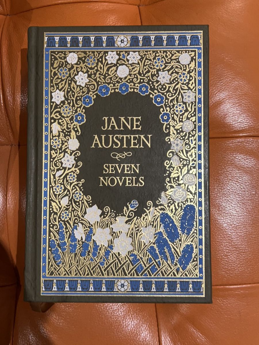 Livro Jane Austen Seven Novels Edição em Inglês de Luxo. Capa Dura ...