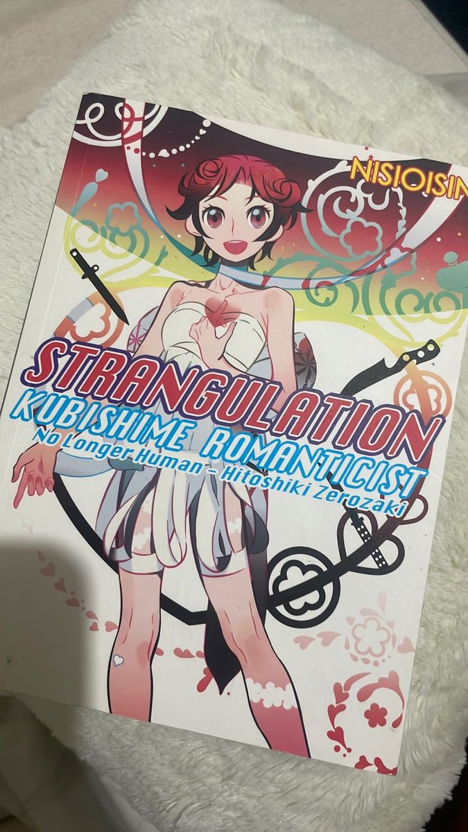 Livro Japonês Strangulation: Kubishime Romanticist (zaregoto Series) | Livro Vertical Usado ...