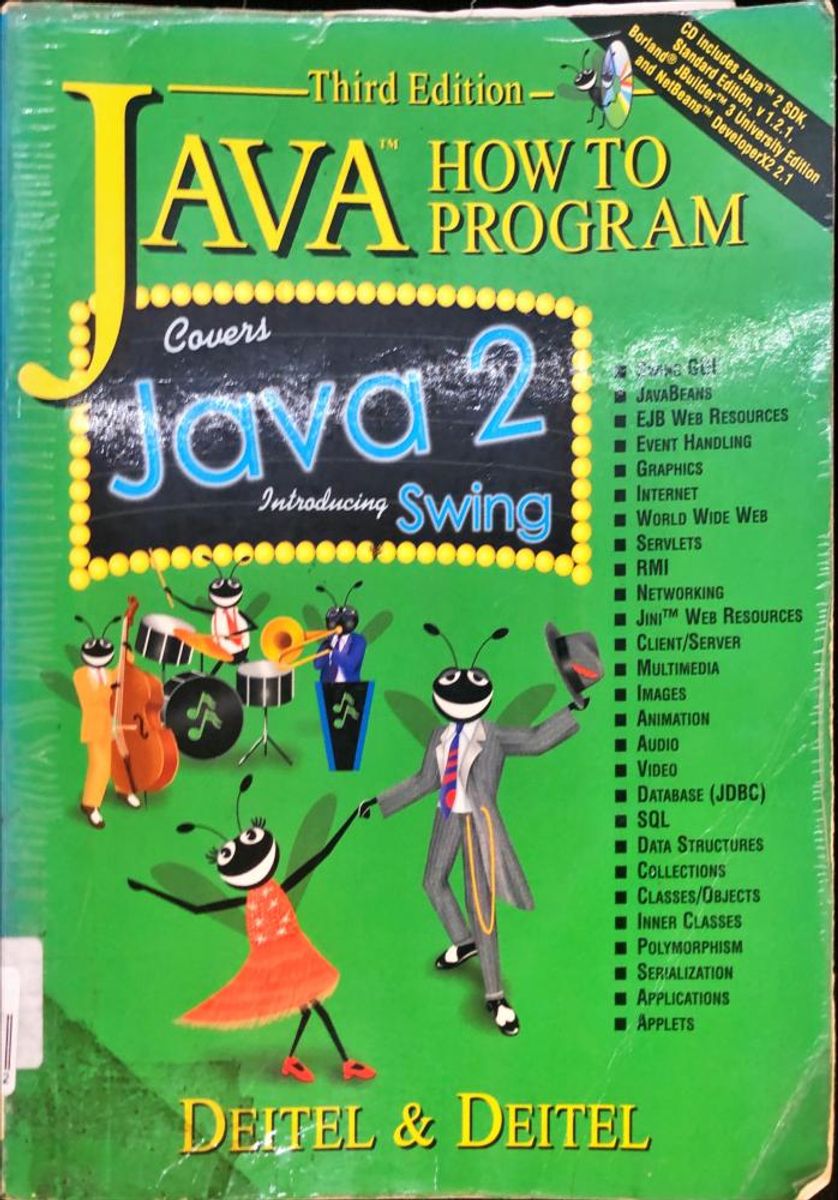 Livro Java How To Program Java 2 Swing Livro Pearson Usado 88434316 Enjoei 
