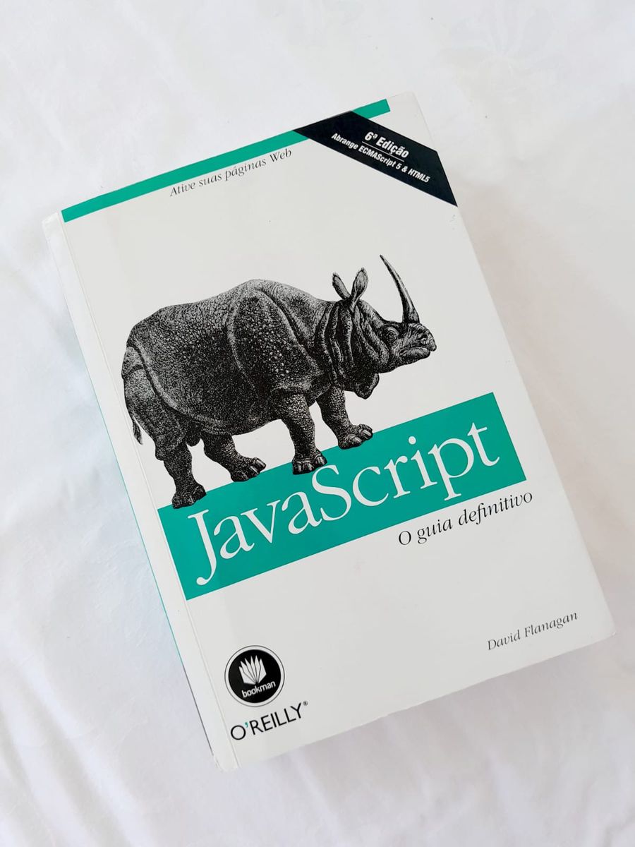 Livro Javascript O Guia Definitivo | Livro Editora Bookman Usado ...