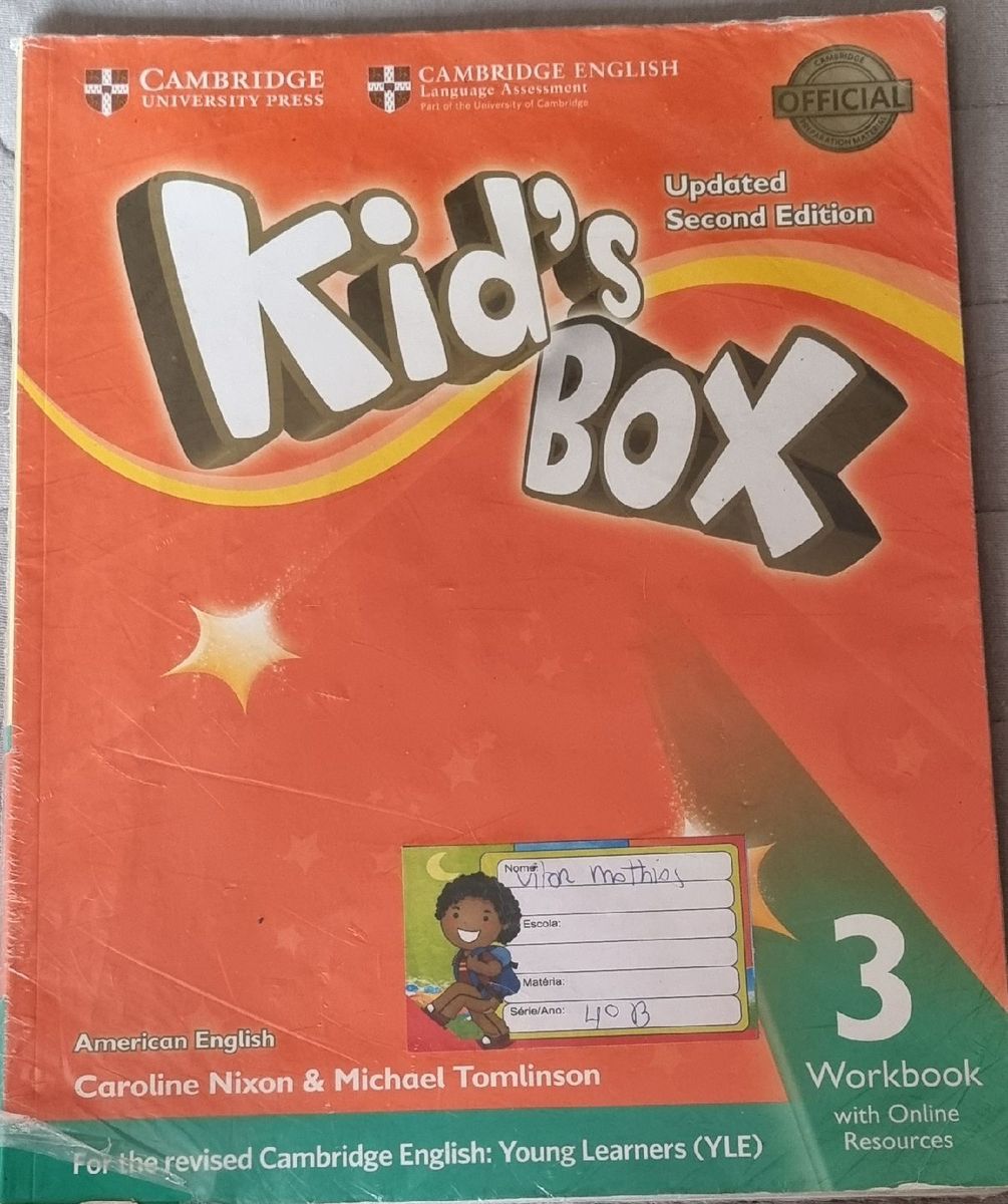 Livro Kids Box Updated Second Edition 3 Workbook | Livro Eitora ...