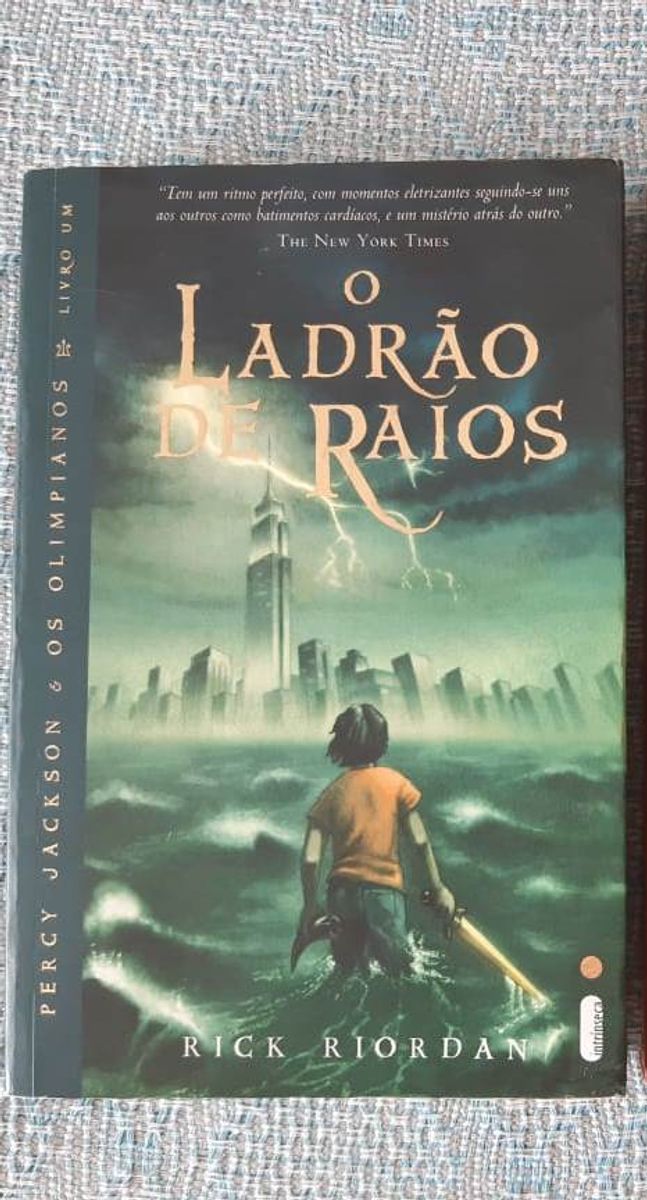 Livro Ladrão de Raios | Livro Intrinseca Usado 55120822 | enjoei