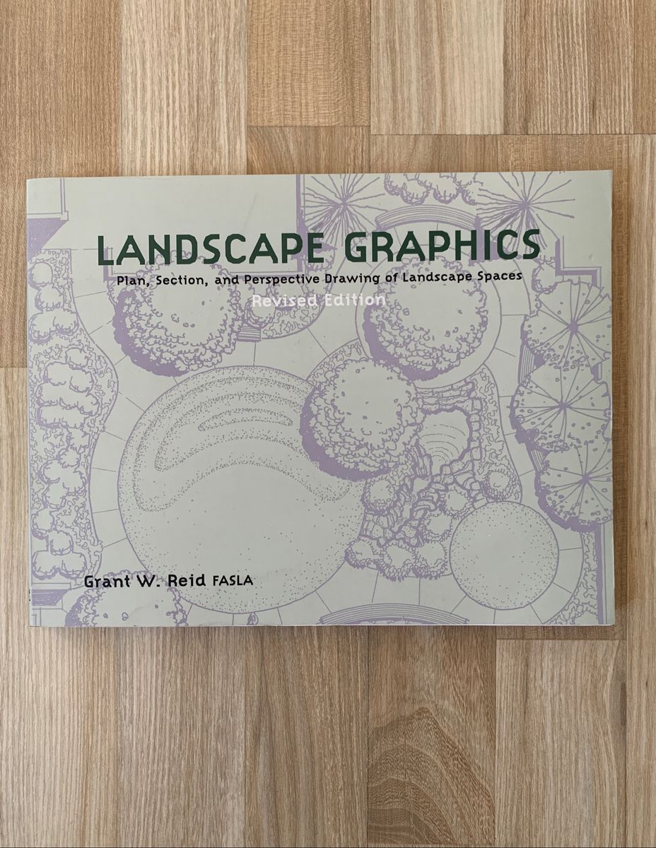 Livro Landscape Graphics Plan, Section And Perspective Drawing Of ...