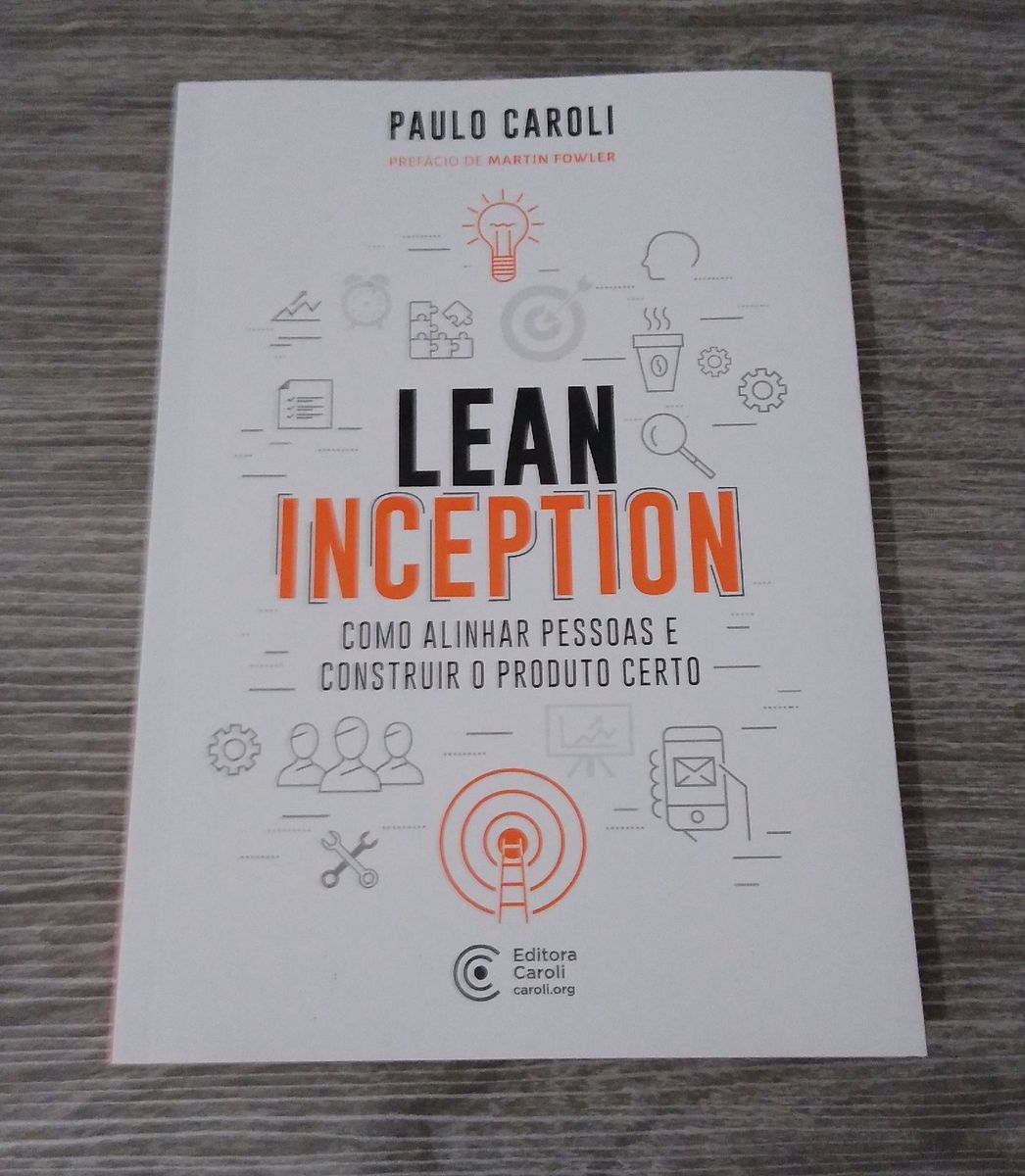 Livro "lean Inception" de Paulo Caroli | Livro Nunca Usado 43187033 ...