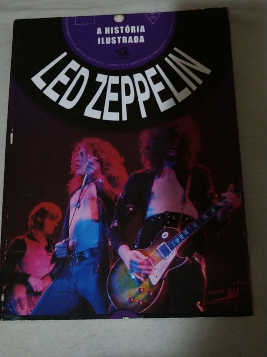 Livro Led Zeppelin Edição de Colecionador | Livro Led Zeppelin Usado ...