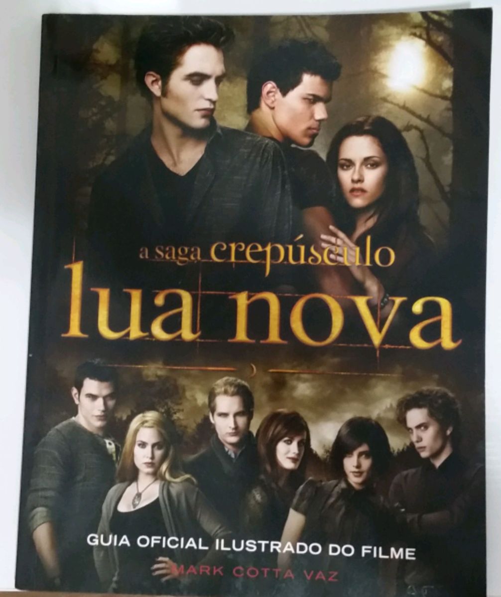 Livro Lua Nova - a Saga Crepúsculo - Guia Oficial Ilustrado do Filme | Livro Usado 19067214 | enjoei