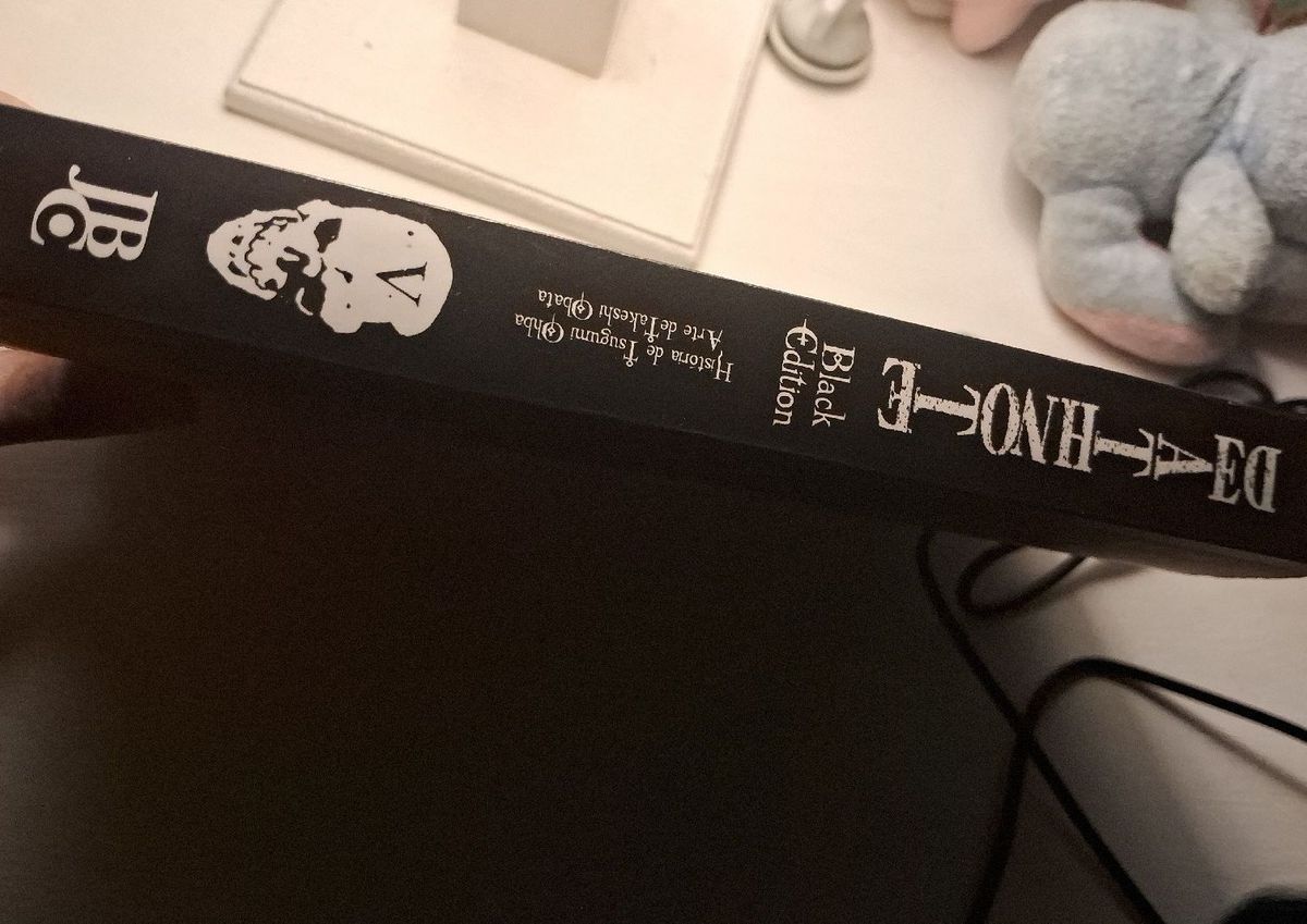 Livro Mangá Anime Death Note Black Edition | Livro Jbc Mangás Nunca ...