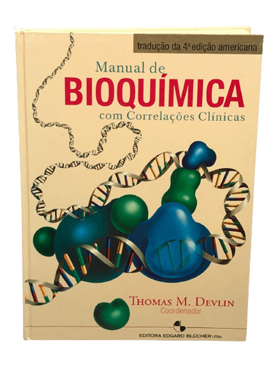 Livro Manual de Bioquímica Thomas Devlin Edição 4 Capa Dura | Livro ...