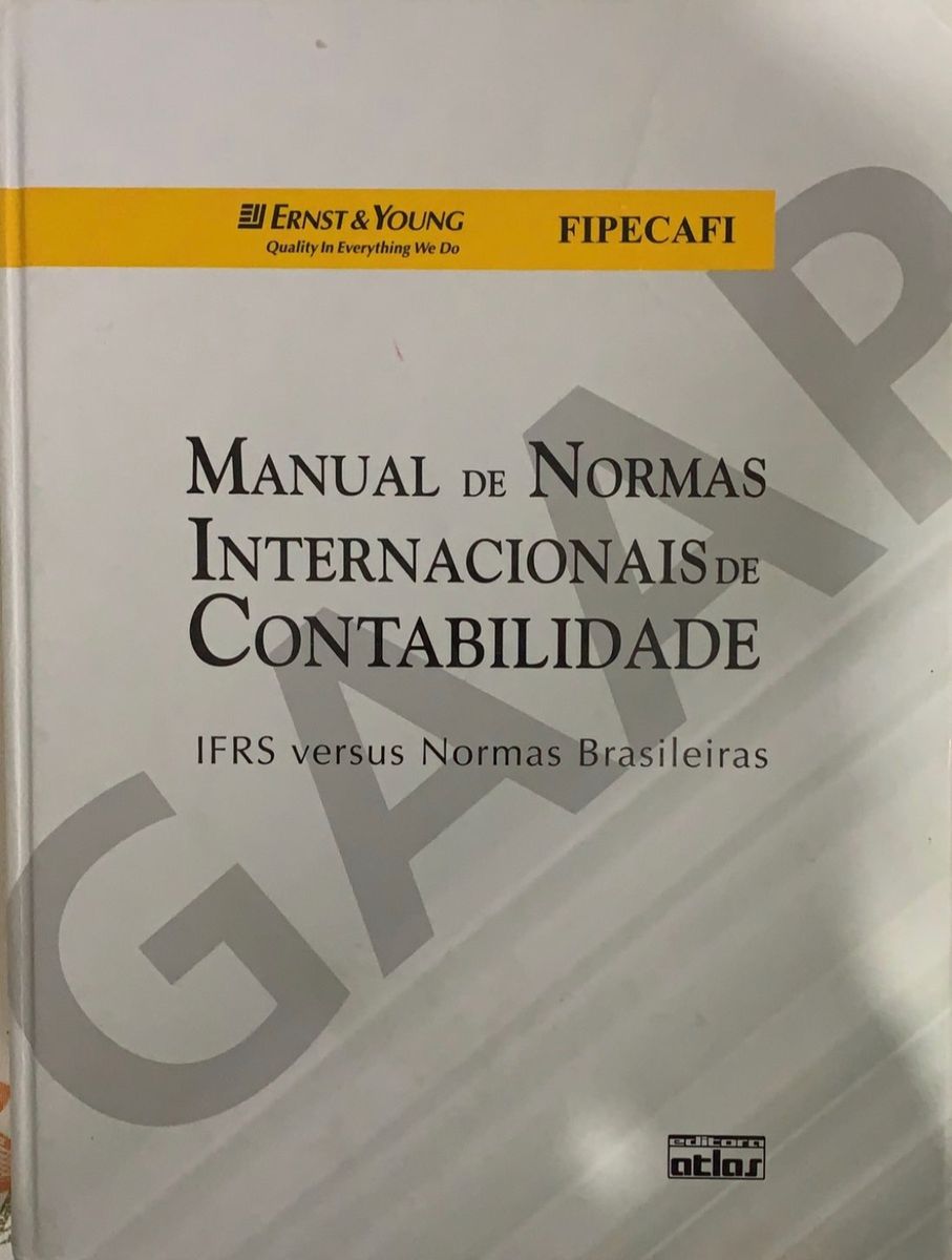 Livro Manual de Normas Internacionais de Contabilidade Ifrs X Normas Brasileiras | Livro Editora ...