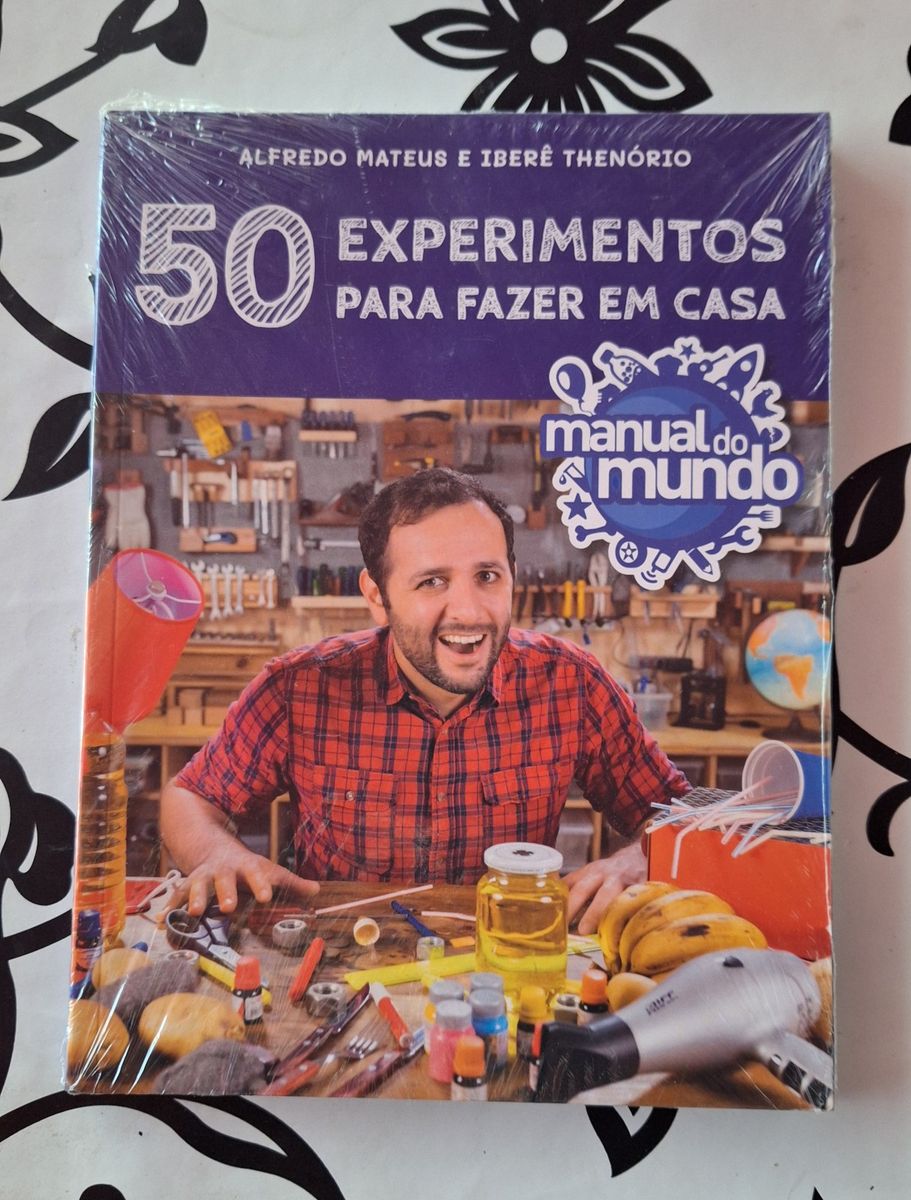 Livro Manual do Mundo (50 Experimentos para Fazer em Casa) | Livro ...