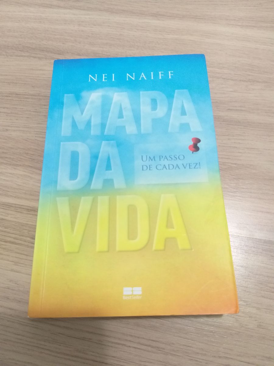 Livro Mapa da Vida, Um Passo de Cada Vez! Não Naiff | Livro Best Seller Usado 86034670 | enjoei
