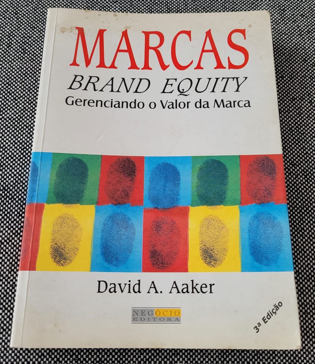 Livro Marcas Brand Equity - Gerenciando O Valor da Marca. | Livro Usado ...