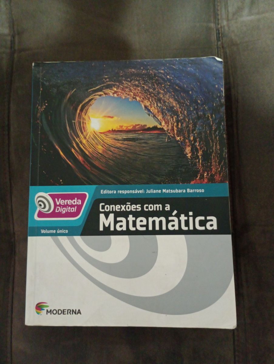 Livro Matemática Vereda Digital | Livro Moderna Usado 79240470 | enjoei